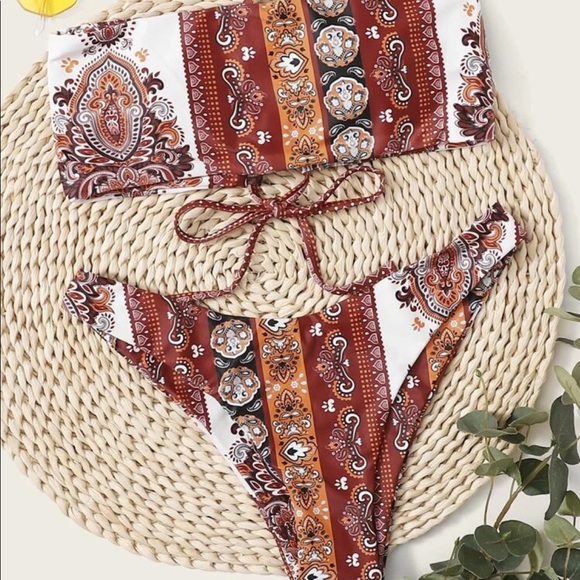 SHEIN | Swim | Nwt Bohemian Bikini | Poshmark